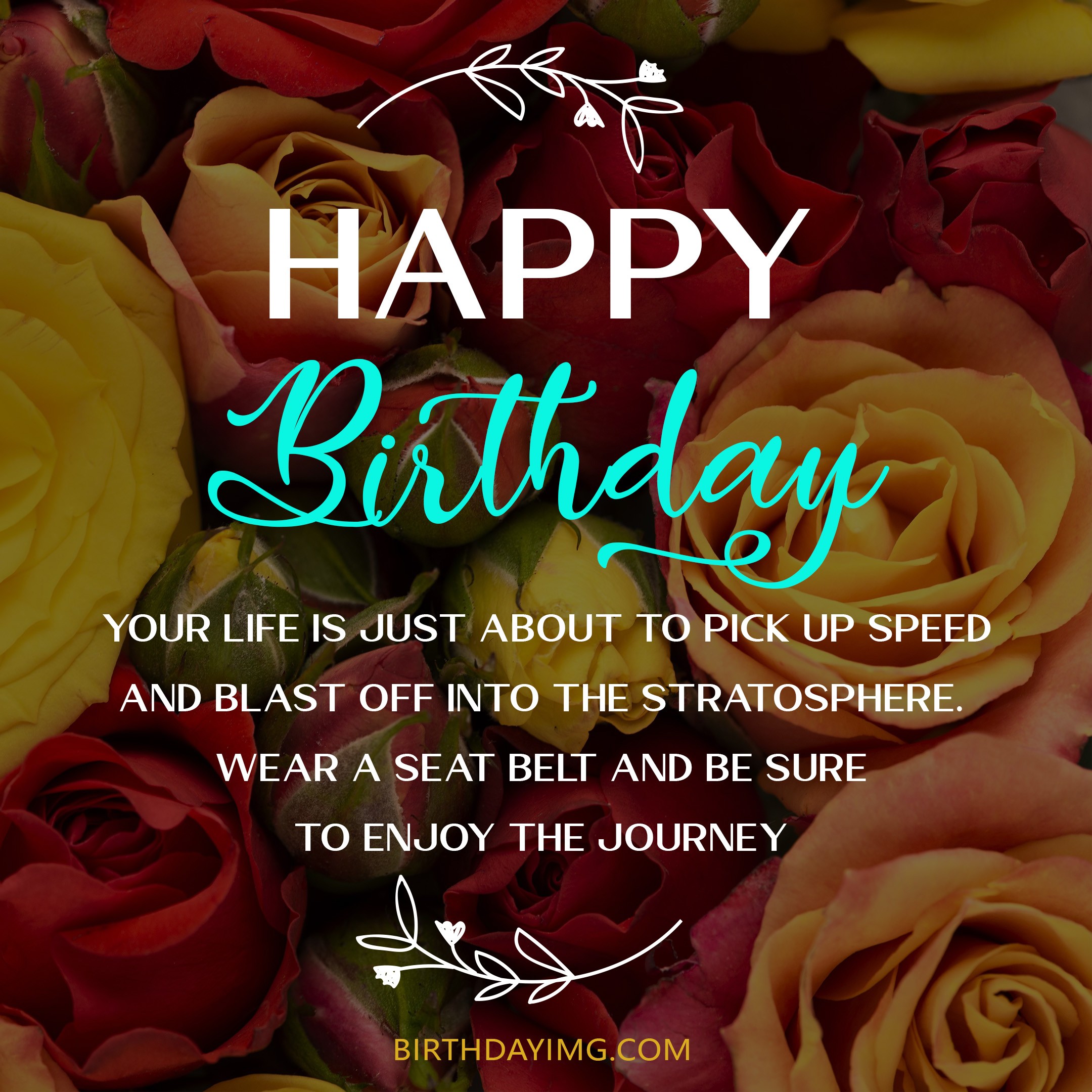 Happy Birthday Greetings With Flowers Images Best Flower Site