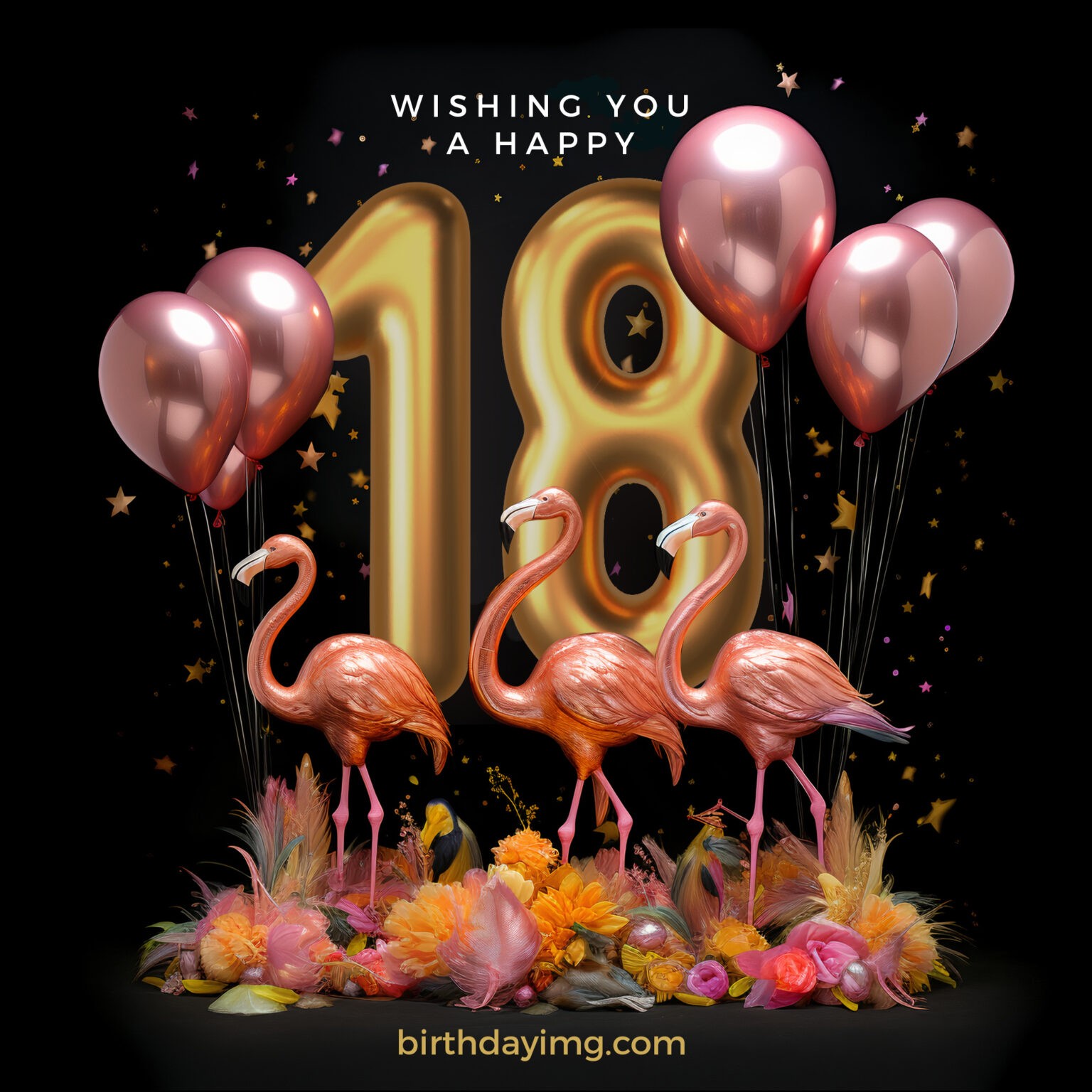Free Birthday Image for 18 years - birthdayimg.com