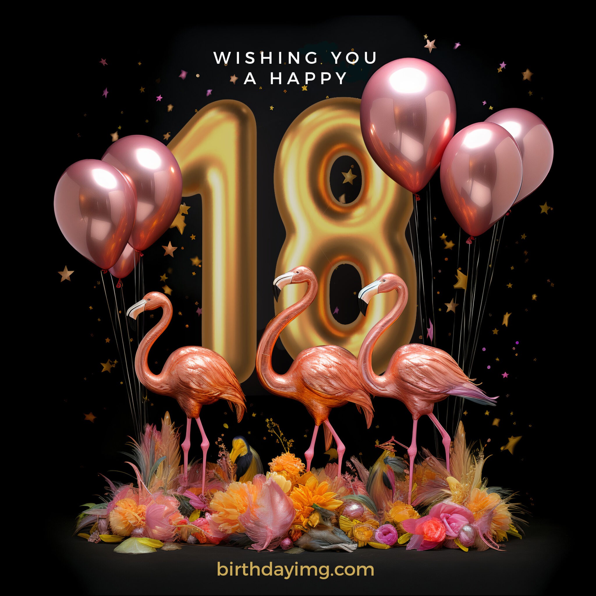 Free Birthday Image for 18 years - birthdayimg.com