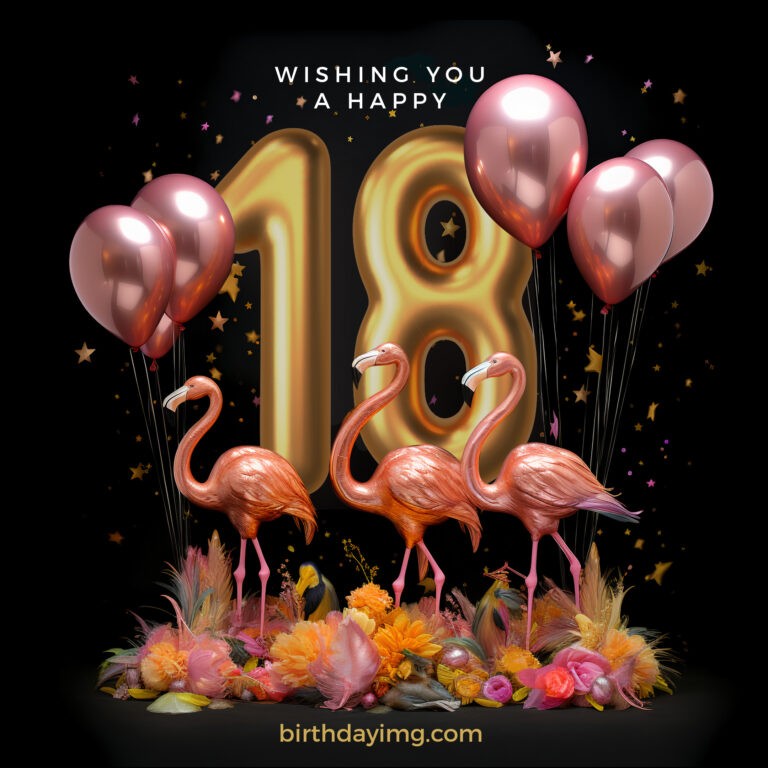 Free Birthday Image for 18 years - birthdayimg.com