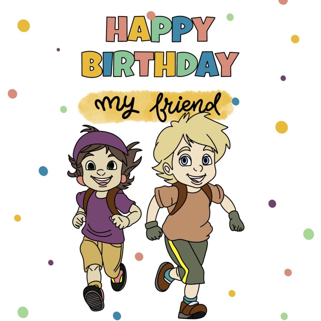 Friend Happy birthday wishes and Images for Free - birthdayimg.com